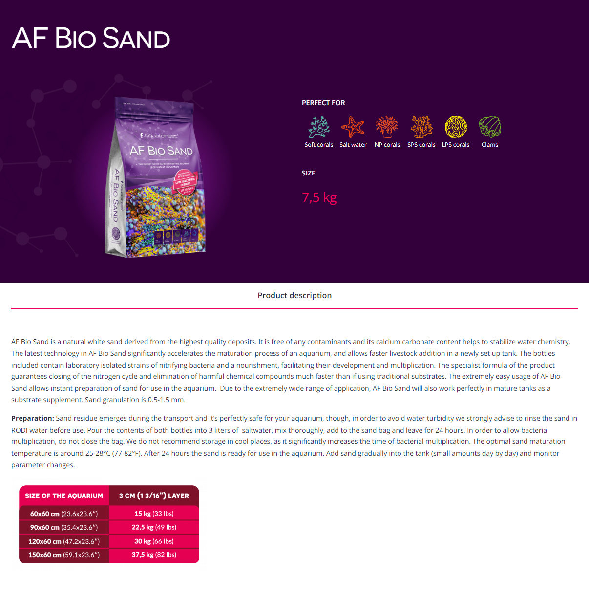 Shop Aquaforest AF Bio Sand - Reeftopia | Australia's Source For ...