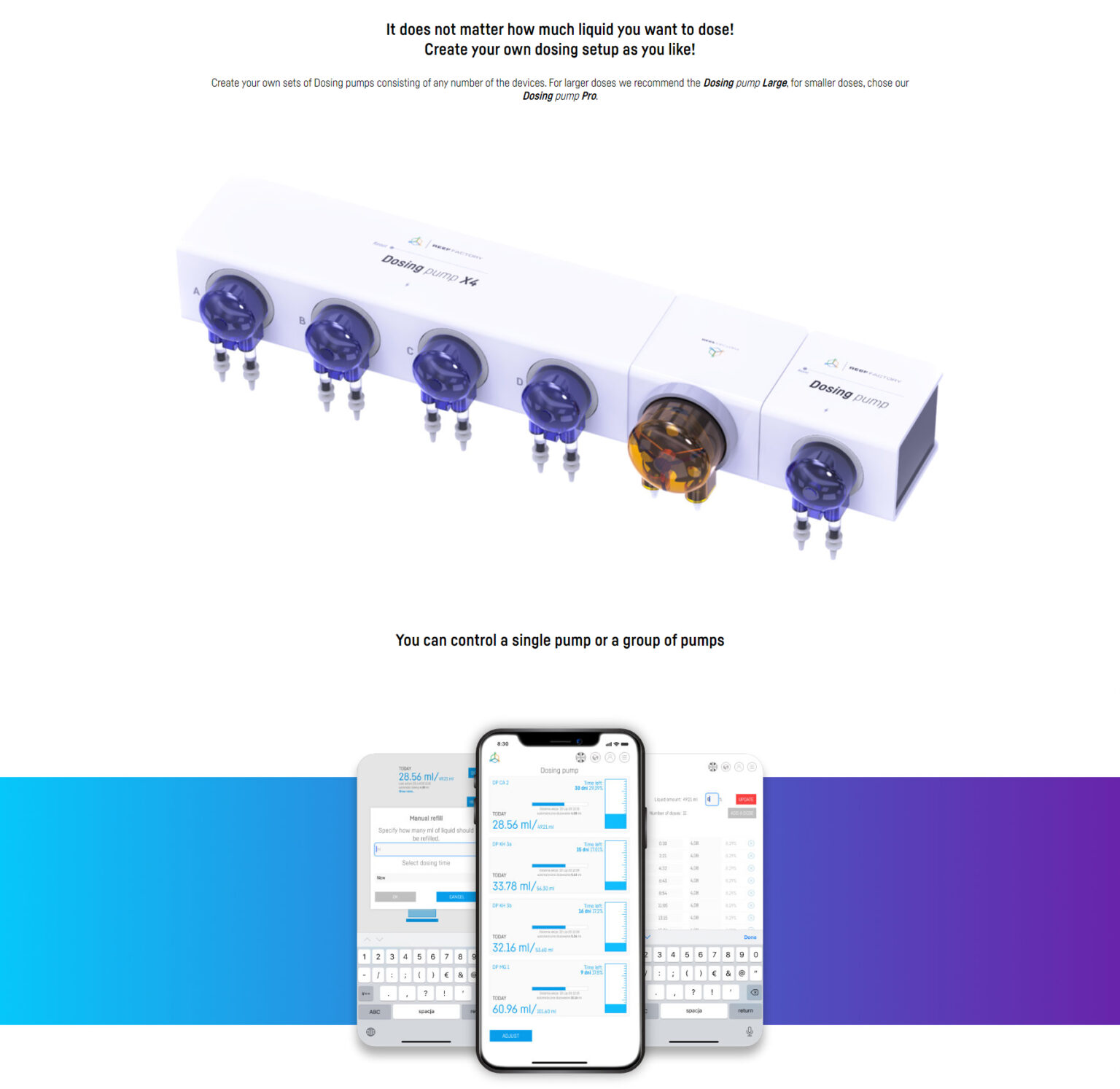 Shop Reef Factory Dosing Pump - Reeftopia | Australia's Source For ...