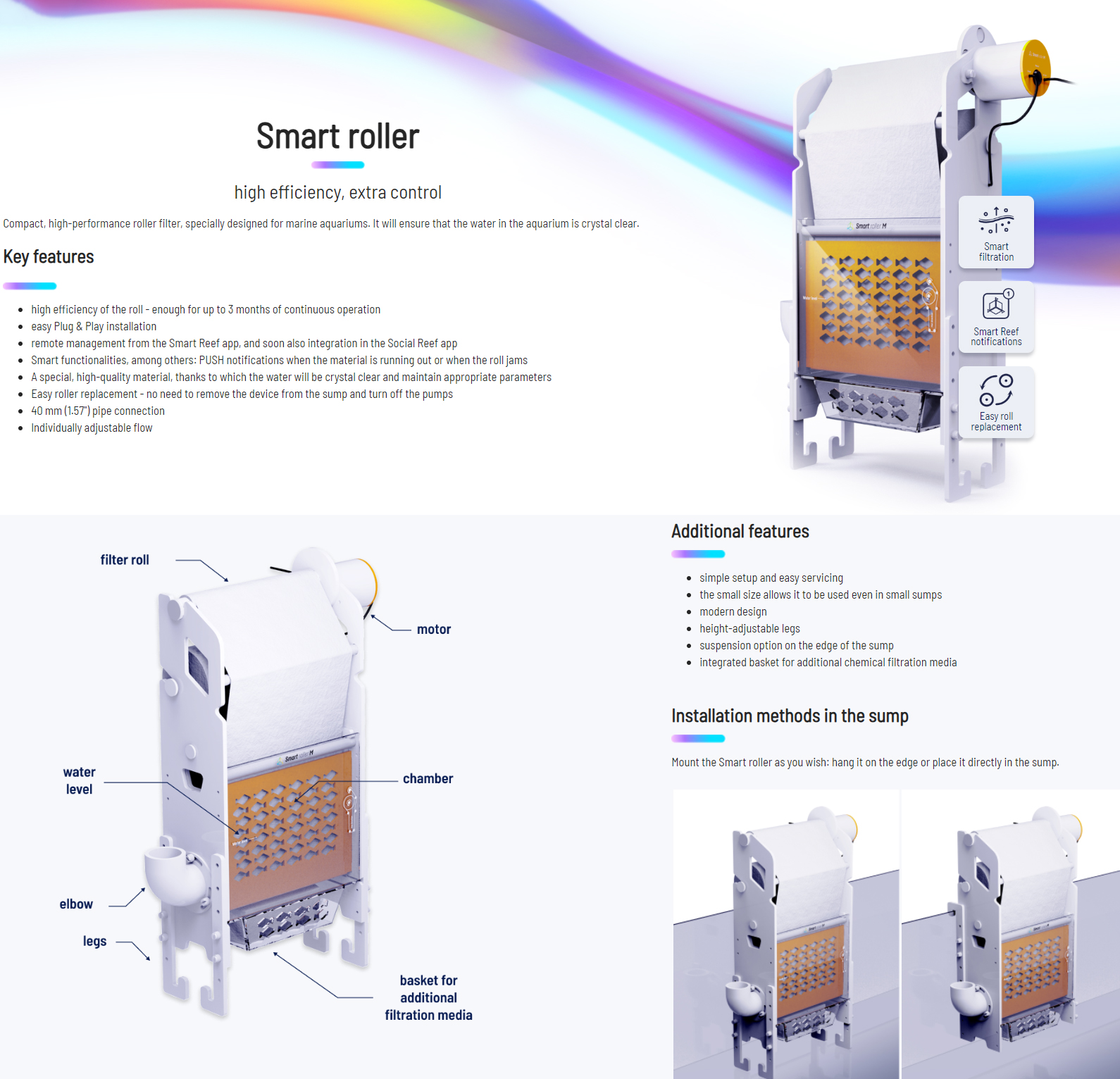 Shop Reef Factory Smart Roller - Reeftopia | Australia's Source For ...