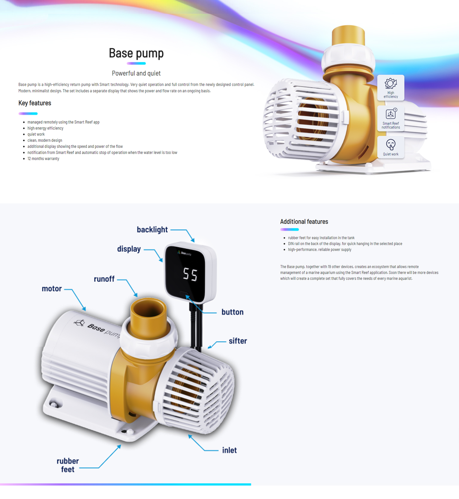 Shop Reef Factory Base Pump - Reeftopia | Australia's Source For ...