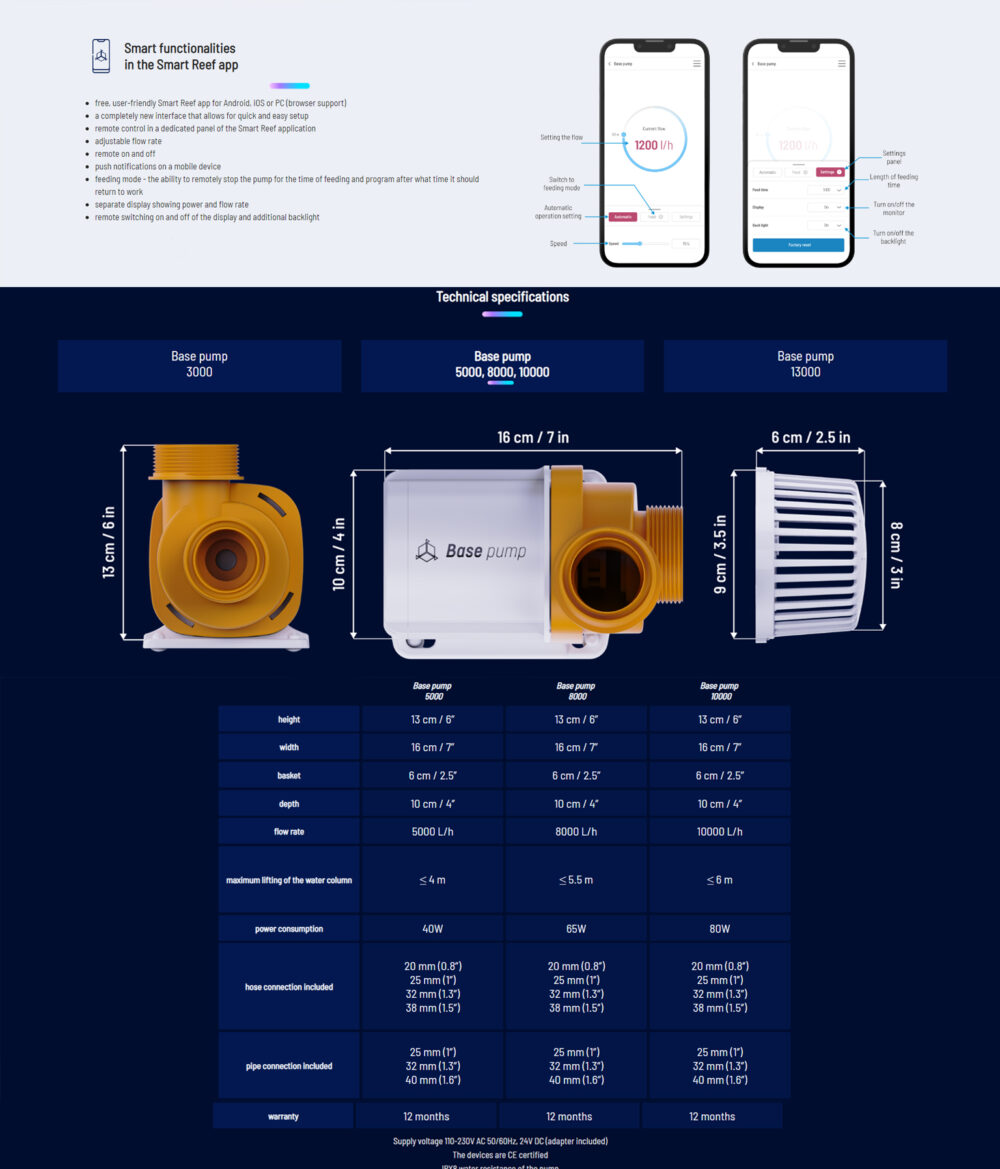 Shop Reef Factory Base Pump - Reeftopia | Australia's Source For ...