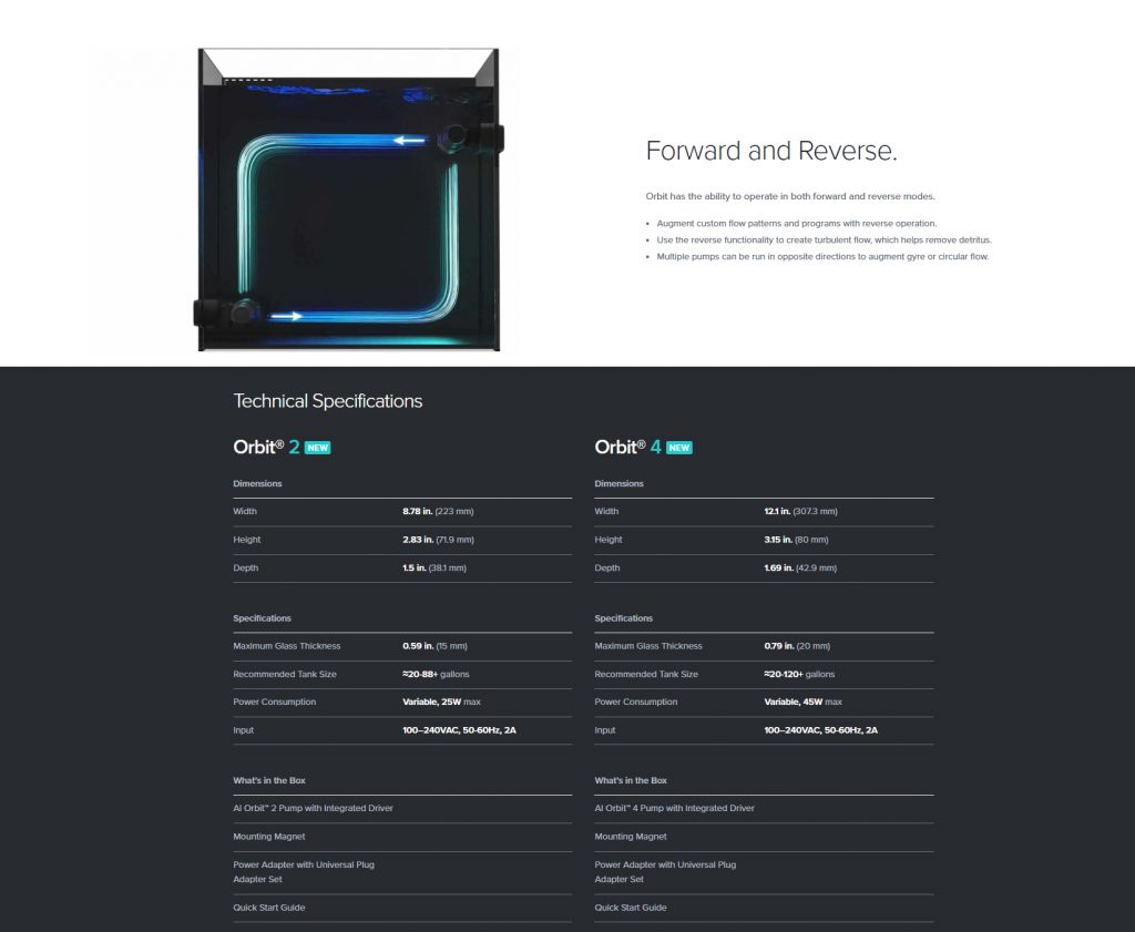 Shop Aqua Illumination Orbit Series - Reeftopia | Australia's Source ...